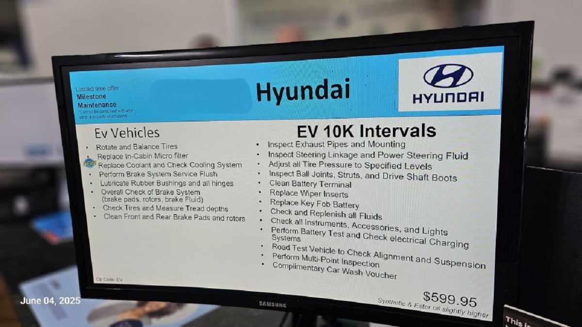 I Thought EVs Were Maintenance-Free but I Took My 2022 Hyundai Ioniq 5 In For Service at 28K ...